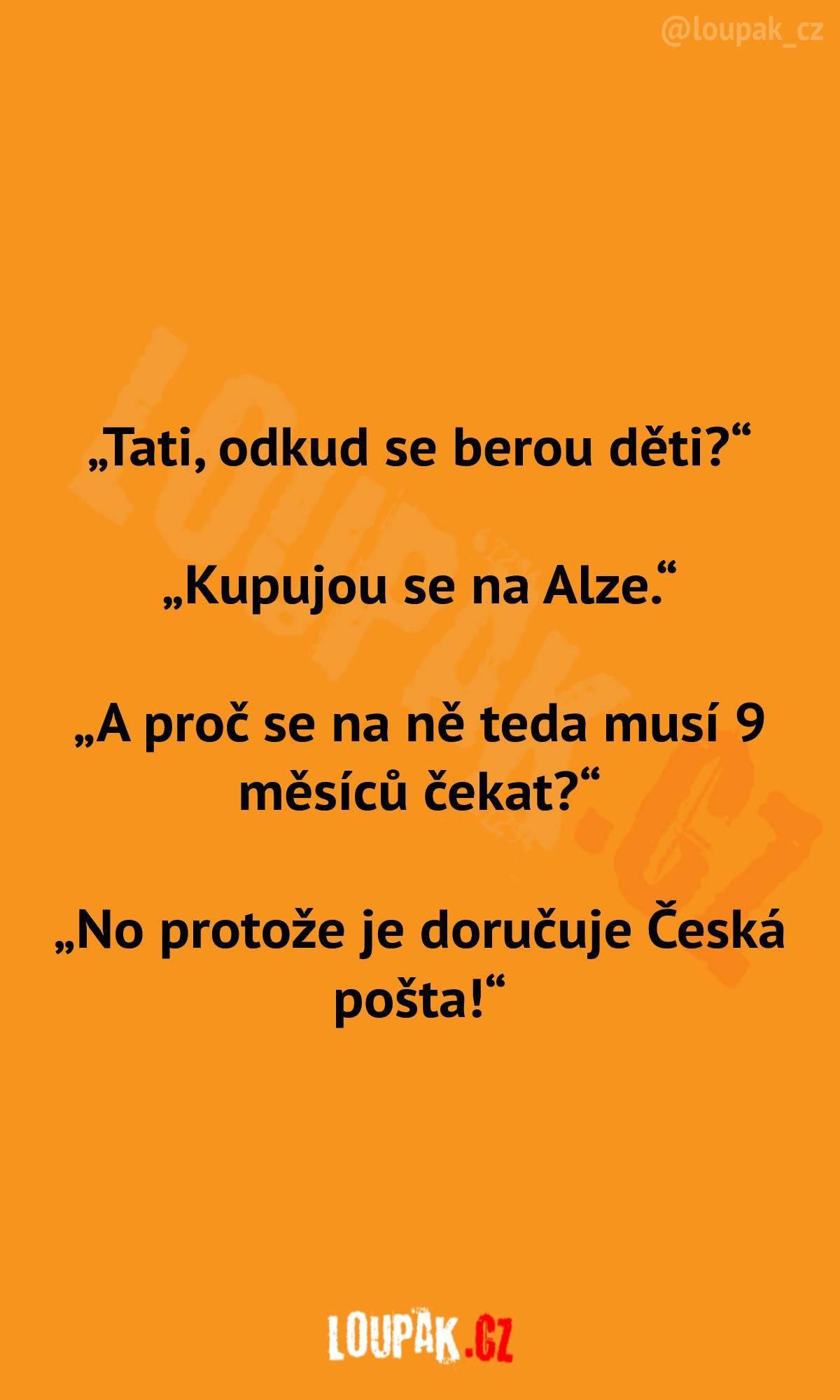 Odkud se berou děti? | Loupak.cz