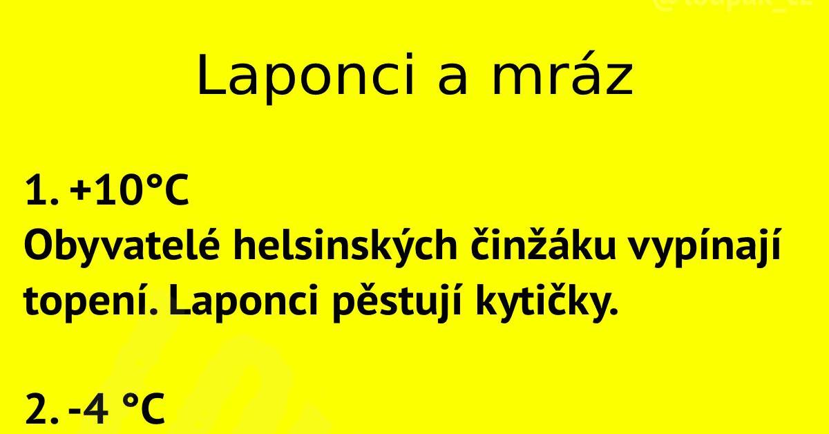 Laponci a mráz... | Loupak.cz